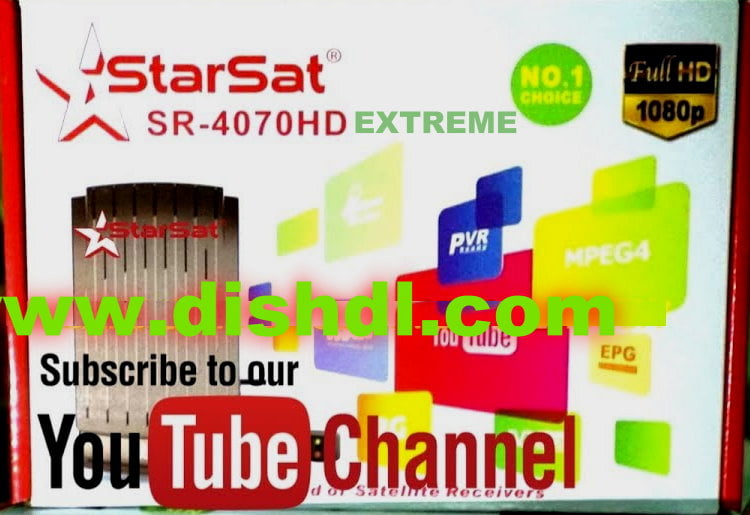 Starsat SR-4070HD Extreme Latest Software