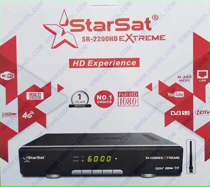 STARSAT SR-2200HD EXTREME NEW SOFTWARE UPDATE - Starsat Extreme