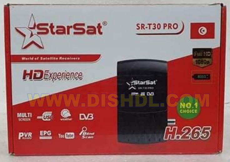 STARSAT SR-T30 PRO SOFTWARE UPDATE - StarSat PRO Series