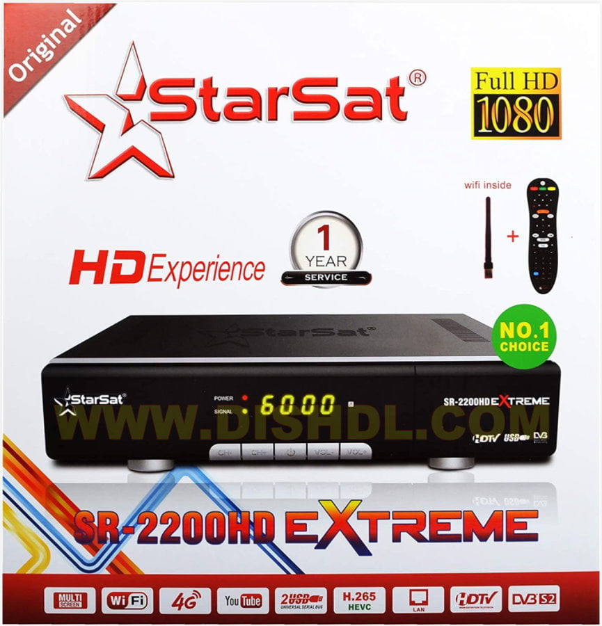 STARSAT SR-2200HD EXTREME NEW SOFTWARE UPDATE - Download