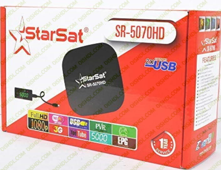 STARSAT SR-5070HD SOFTWARE UPDATE - STARSAT 1000 SERIES