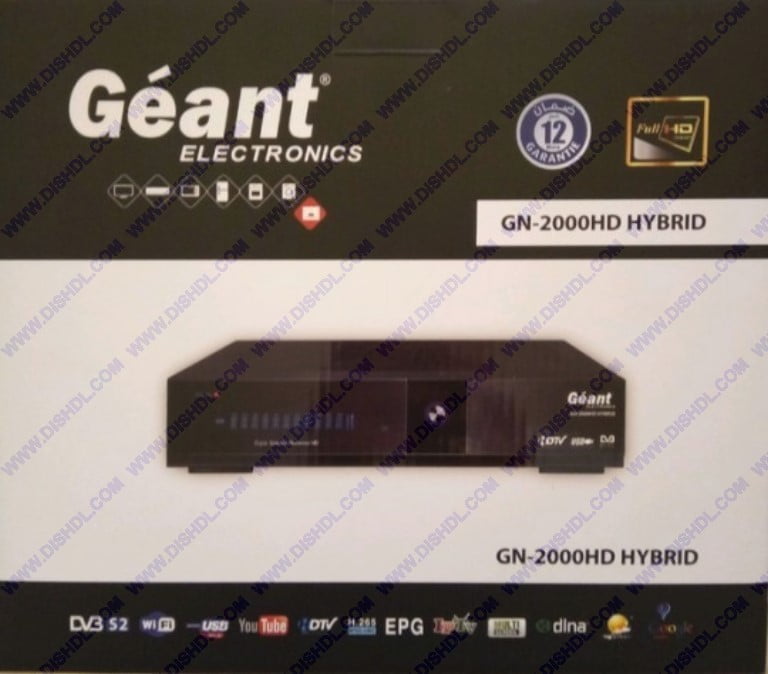 GEANT GN-2000 HD HYBRID SOFTWARE - Dish Download