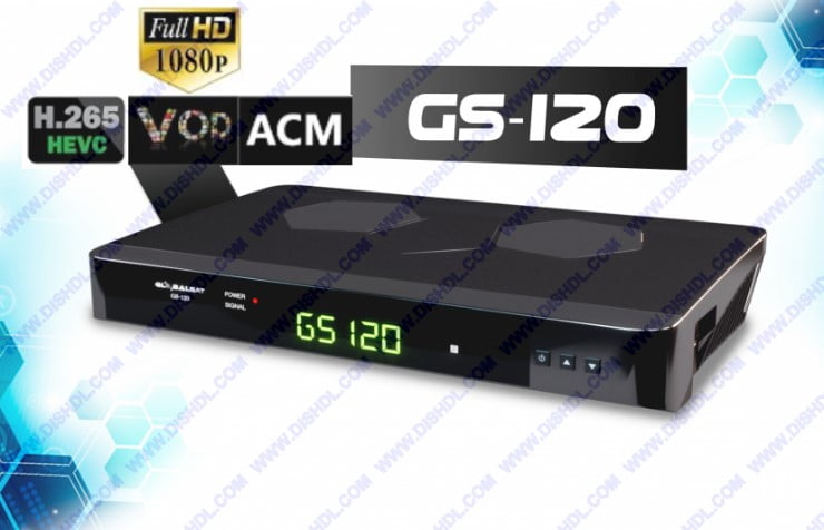 GLOBALSAT GS-120 NEW SOFTWARE UPDATE
