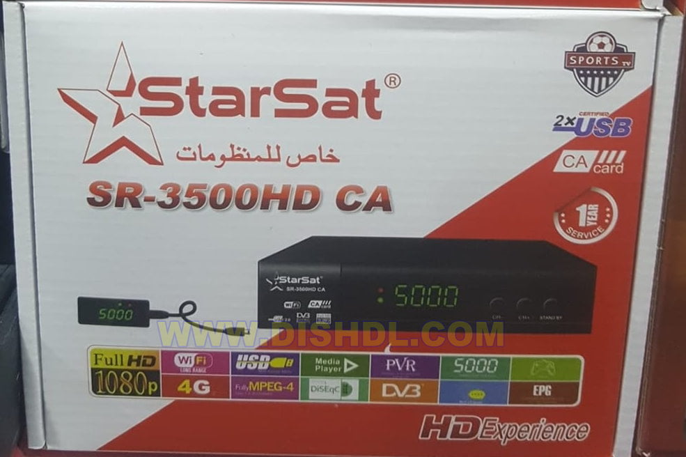 STARSAT SR-3500HD CA NEW SOFTWARE - Dish Download