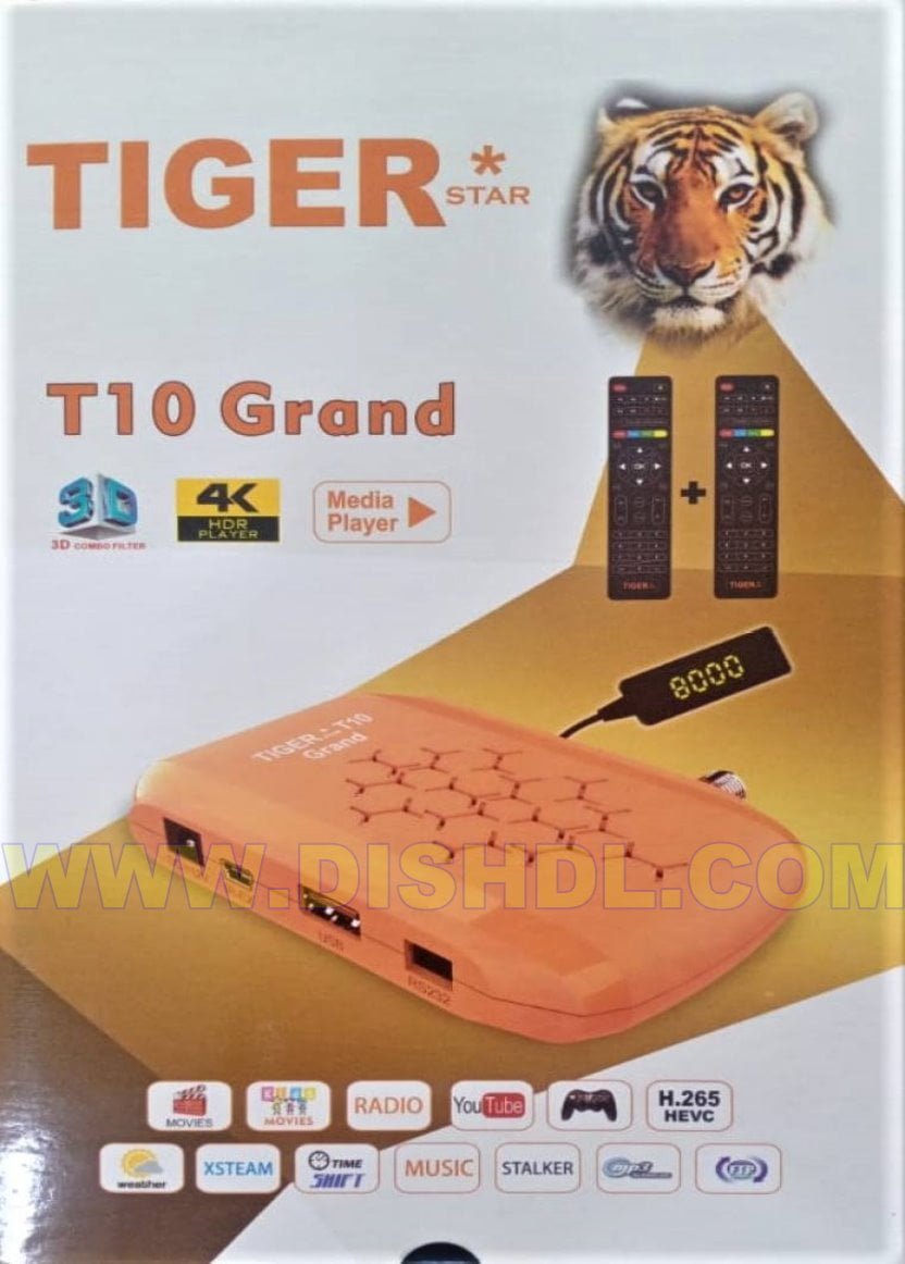 TIGER T10 GRAND NEW SOFTWARE UDATE - Dish Download