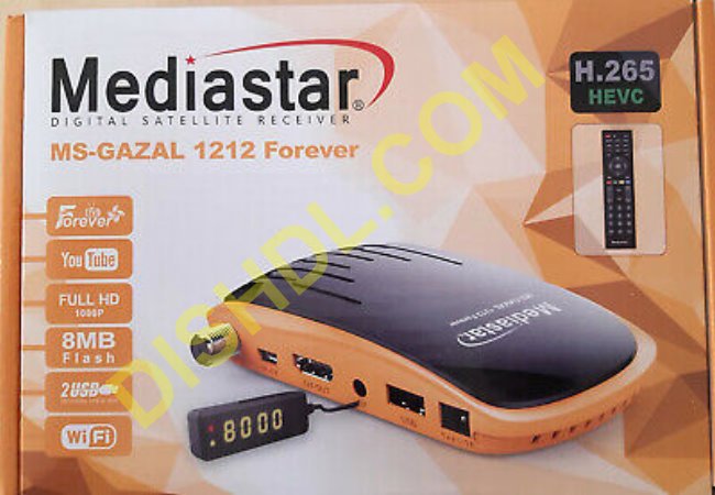 MEDIASTAR MS-GAZAL 1212 FOREVER SOFTWARE - Dish Download