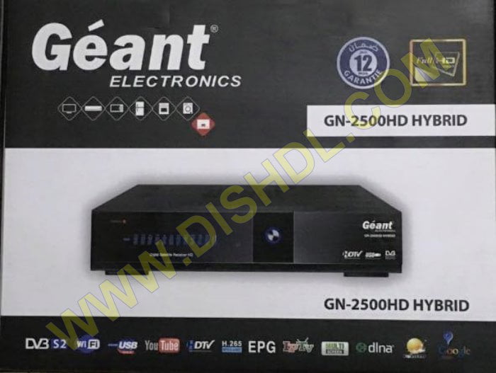 GEANT GN-2500 HD HYBRID SOFTWARE UPDATE - Dish Download