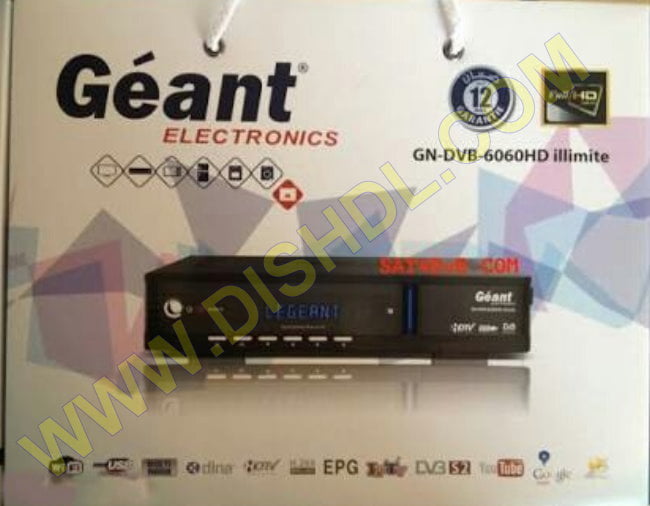 GEANT GN-DVB 6060 HD ILLIMITE SOFTWARE UPDATE - Dish Download