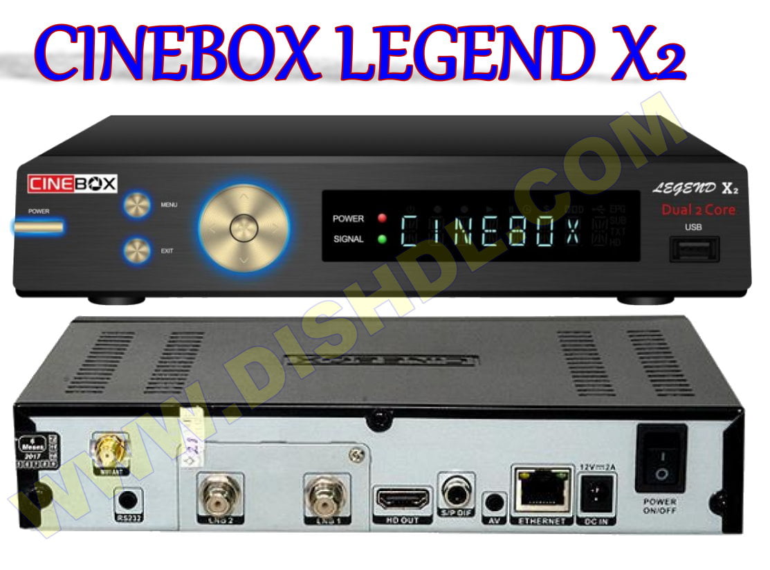 CINEBOX LEGEND X2 NEW SOFTWARE UPDATE » Dish Download