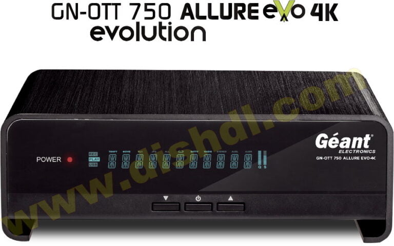 GEANT GN-OTT 750 4K EVO ALLURE SOFTWARE - Dish Download