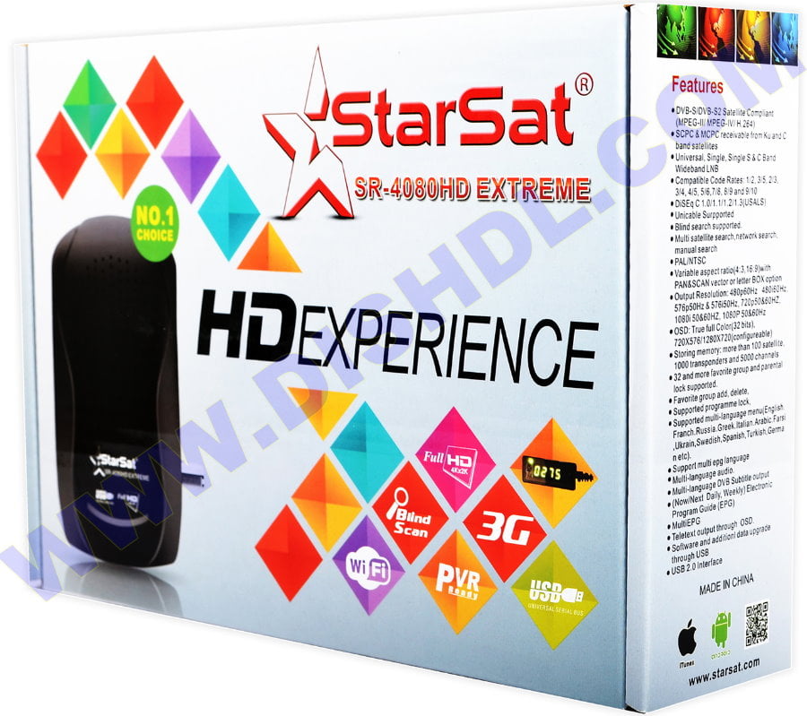 STARSAT SR-4080HD EXTREME EGYPT SOFTWARE UPDATE - Dish Download