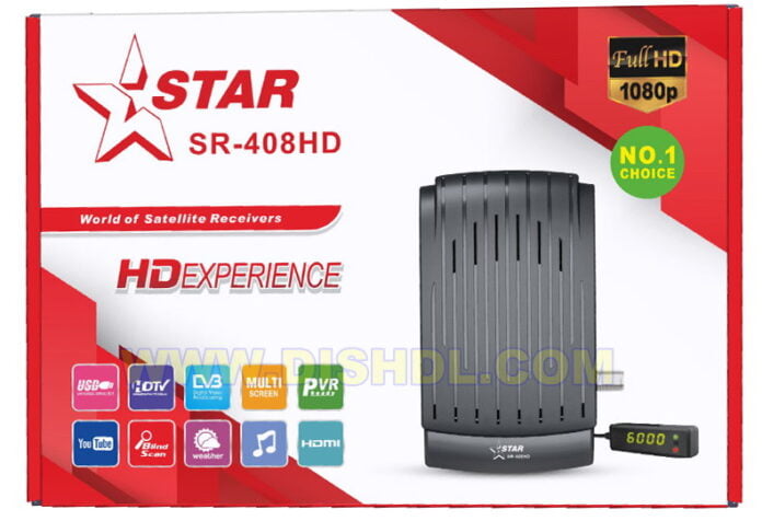 StarSat SR-408HD Receiver New Software Update - Dish Download