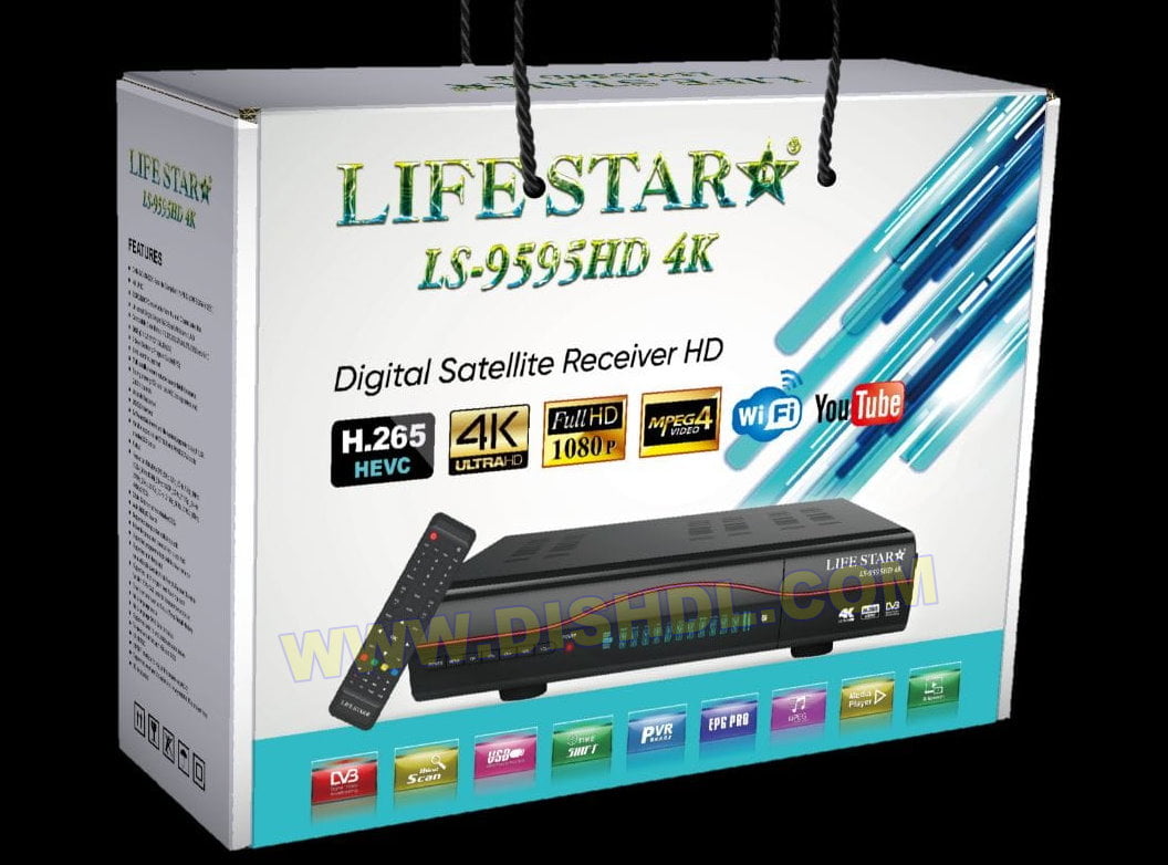 LIFESTAR LS 9595 HD 4K NEW SOFTWARE UPDATE - Dish Download
