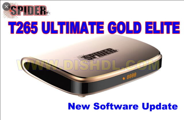 SPIDER T265 ULTIMATE GOLD ELITE SOFTWARE - Dish Download
