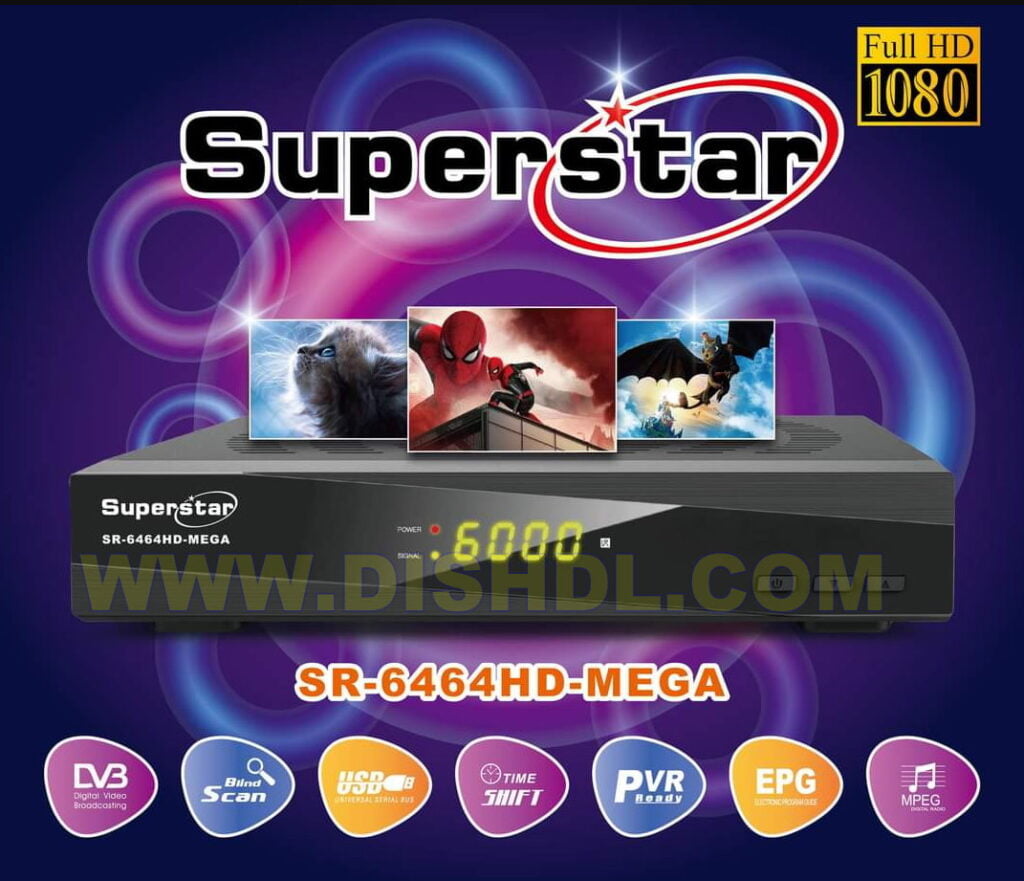 SUPERSTAR SR 6464 HD MEGA SOFTWARE UPDATE - Dish Download
