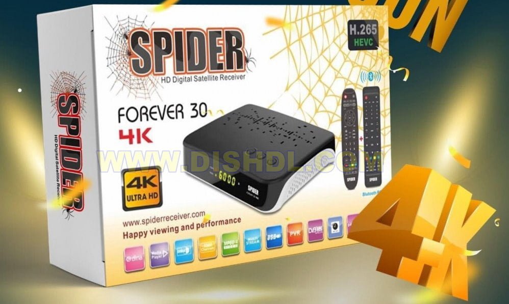 SPIDER FOREVER 30 4K - Dish Download