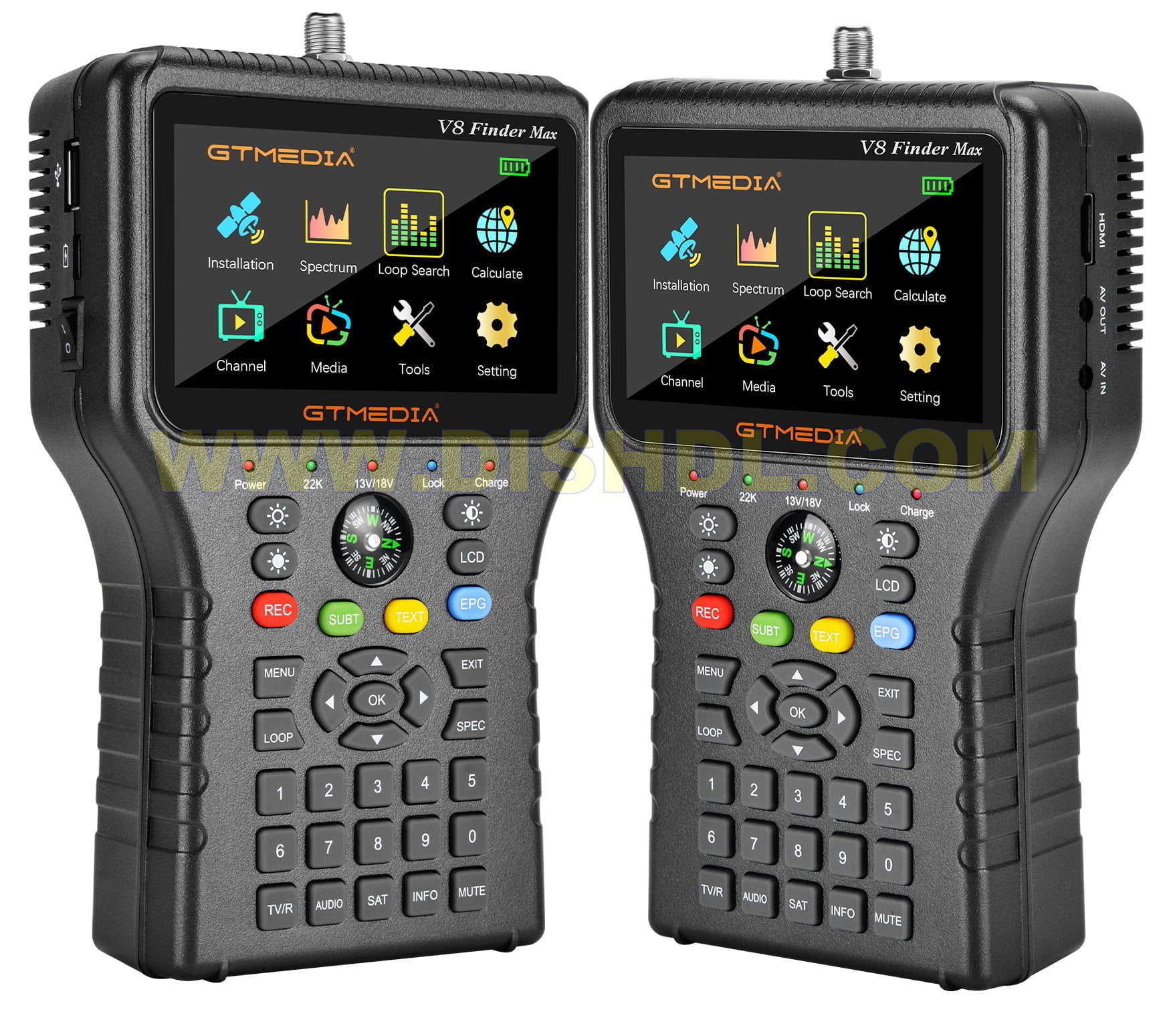 GTMEDIA V8 FINDER MAX - Dish Download