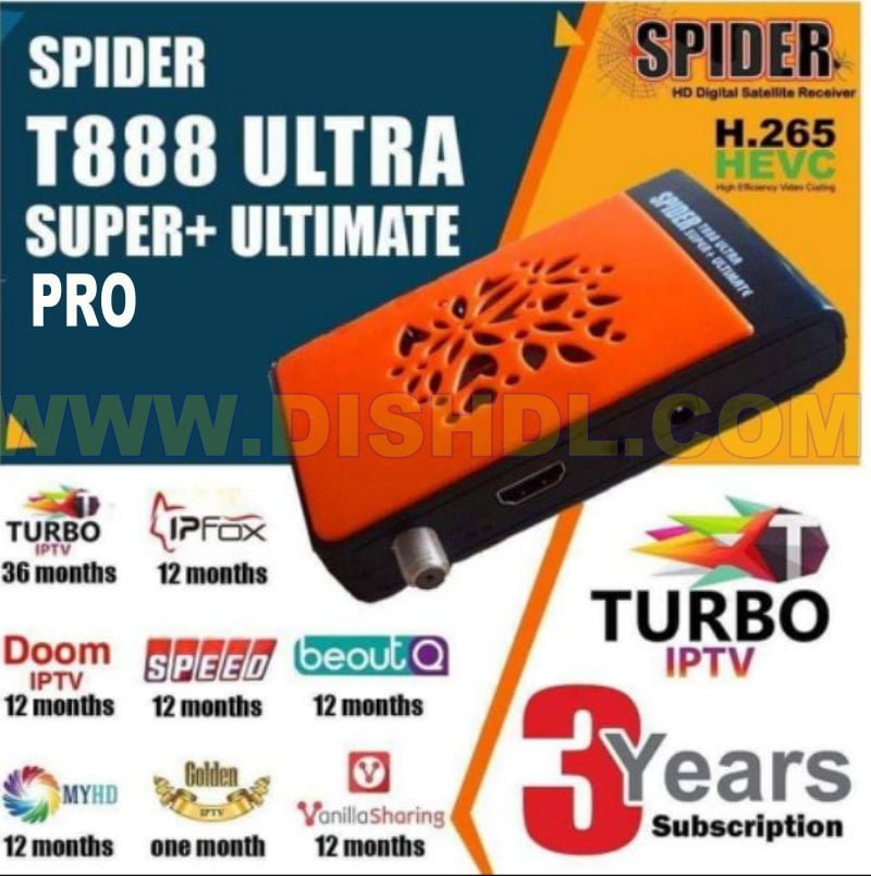 SPIDER T888 ULTRA SUPER PLUS ULTIMATE PRO - Dish Download