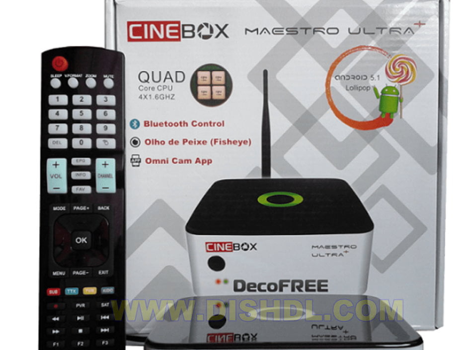 CINEBOX MAESTRO ULTRA PLUS - Dish Download