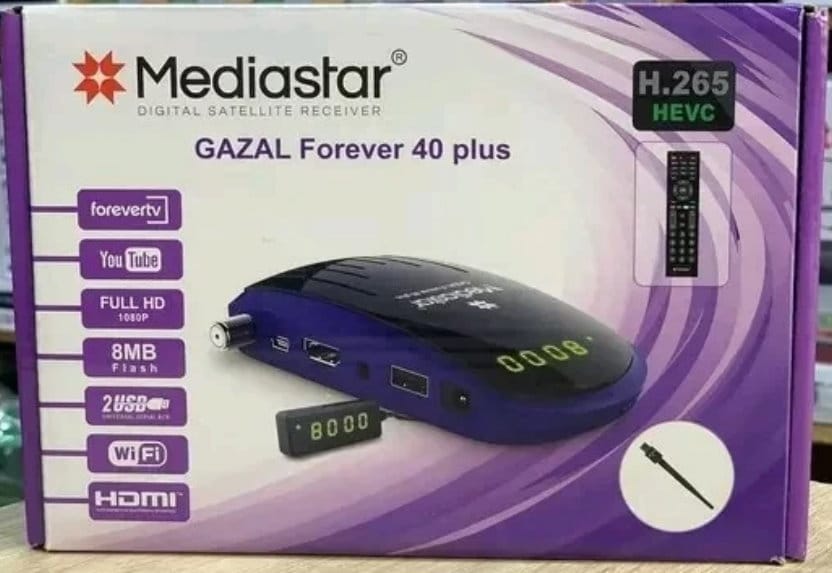 MEDIASTAR MS-GAZAL FOREVER 40 PLUS - Dish Download