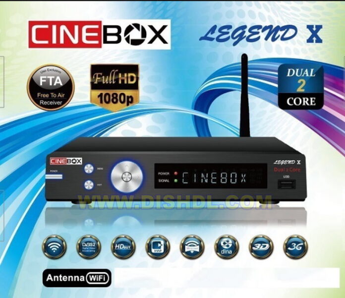 CINEBOX LEGEND X NEW SOFTWARE UPDATE - Dish Download