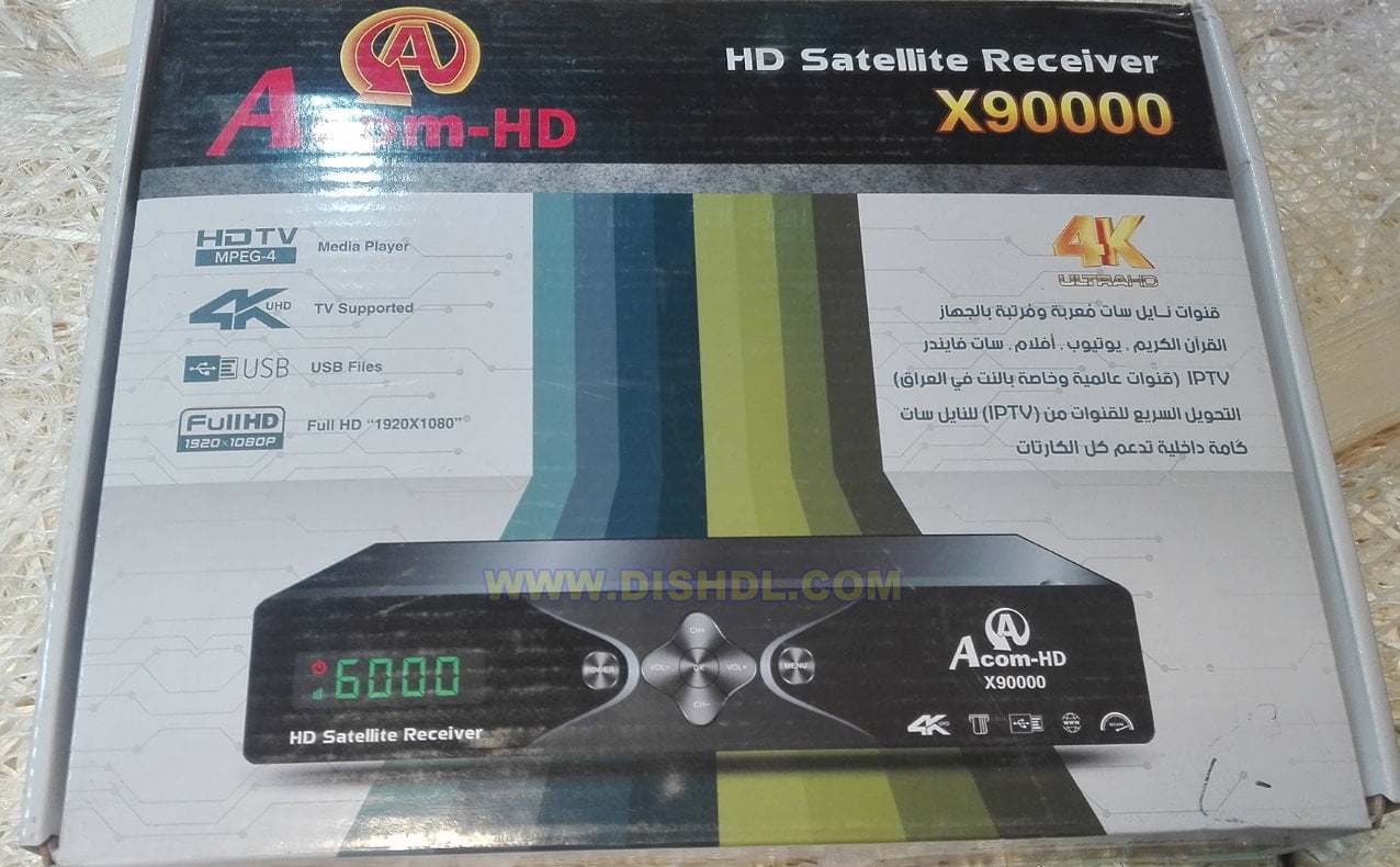 Acom-HD X9000 - Dish Download