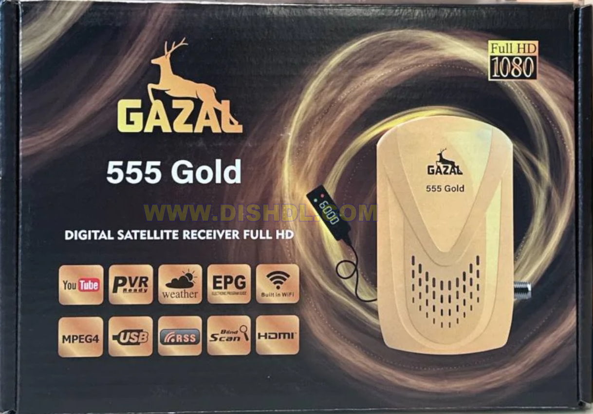 GAZAL 555 GOLD SOFTWARE UPDATE- Dish Download