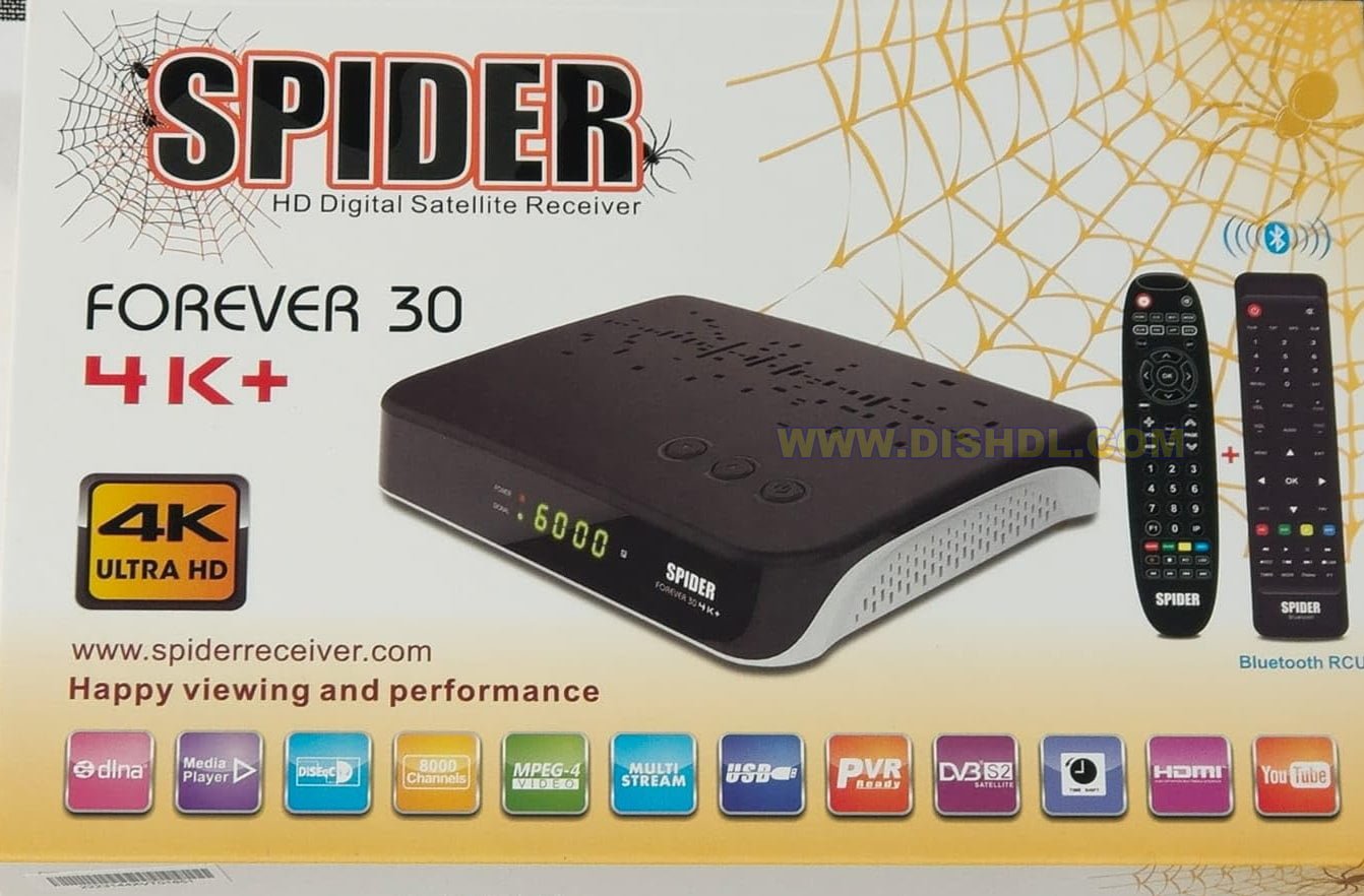 SPIDER FOREVER 30 4K PLUS SOFTWARE - Dish Download