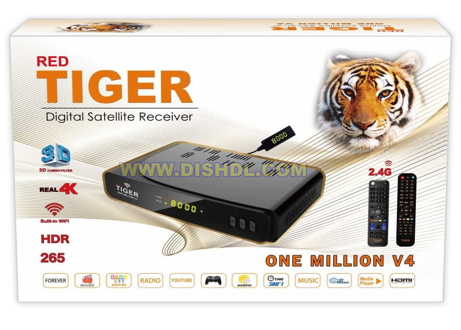 RED TIGER ONE MILLION V4 SOFTWARE UPDATE - Dish Download