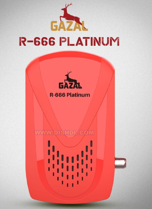 GAZAL R-666 PLATINUM - Dish Download