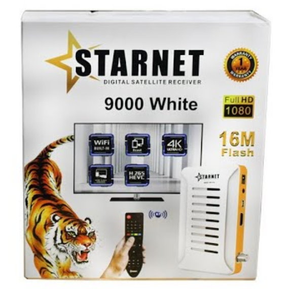 Starnet 9000 White - Dish Download