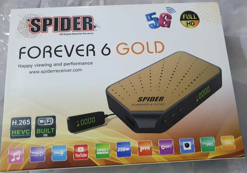 SPIDER FOREVER 6 GOLD SOFTWARE UPDATE - Dish Download